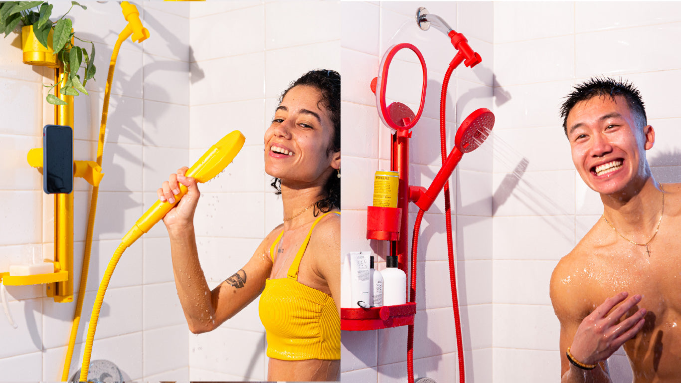 sproos! the shower brand for renters and DIYers